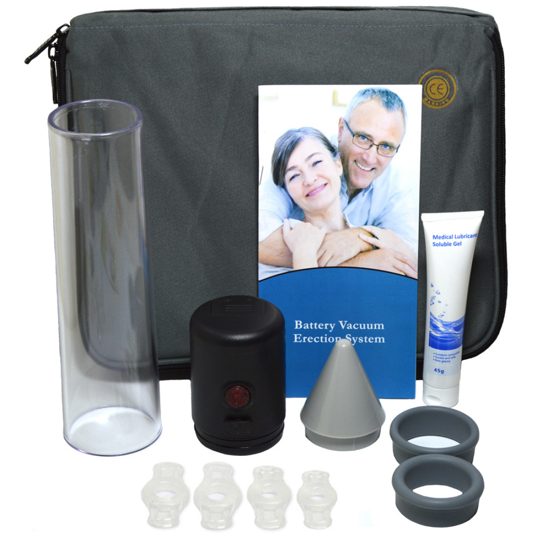 Deluxe Battery-Operated Vacuum Erection System - Effortless Intimacy Solution